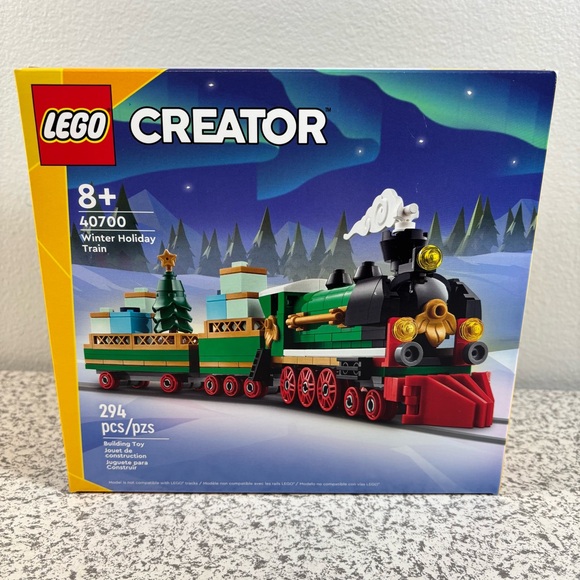 Lego | Toys | Lego 4700 Creator Winter Holiday Train Limited Edition ...